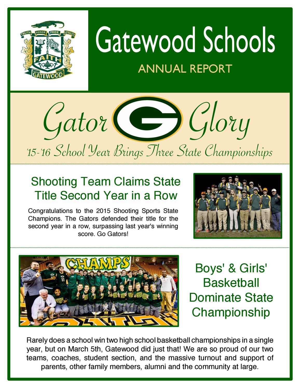 Gatewood Annual Report 2015-2016 by Gatewood Schools - Issuu