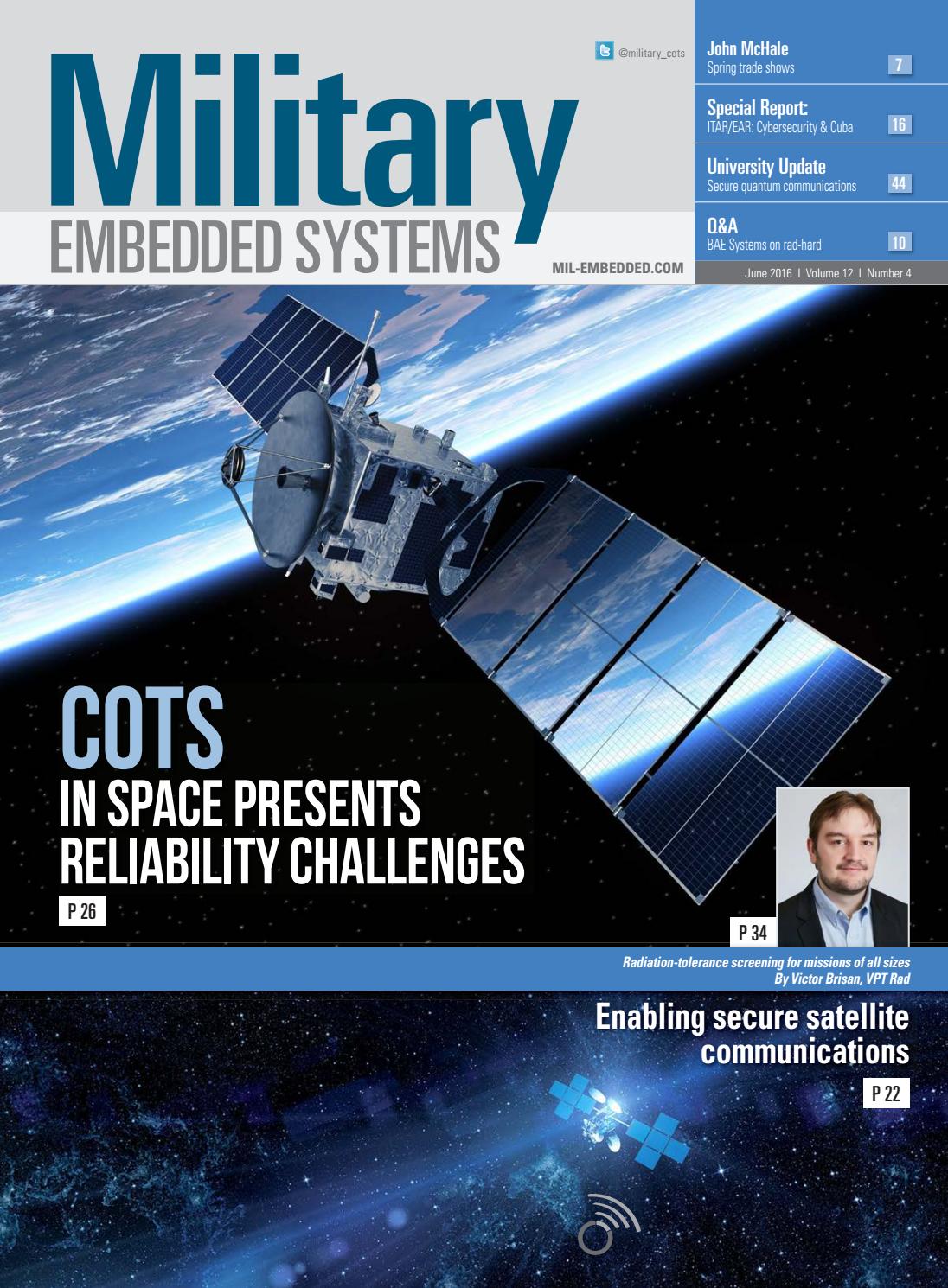 Military Embedded Systems June 2016 by OpenSystems Media - Issuu