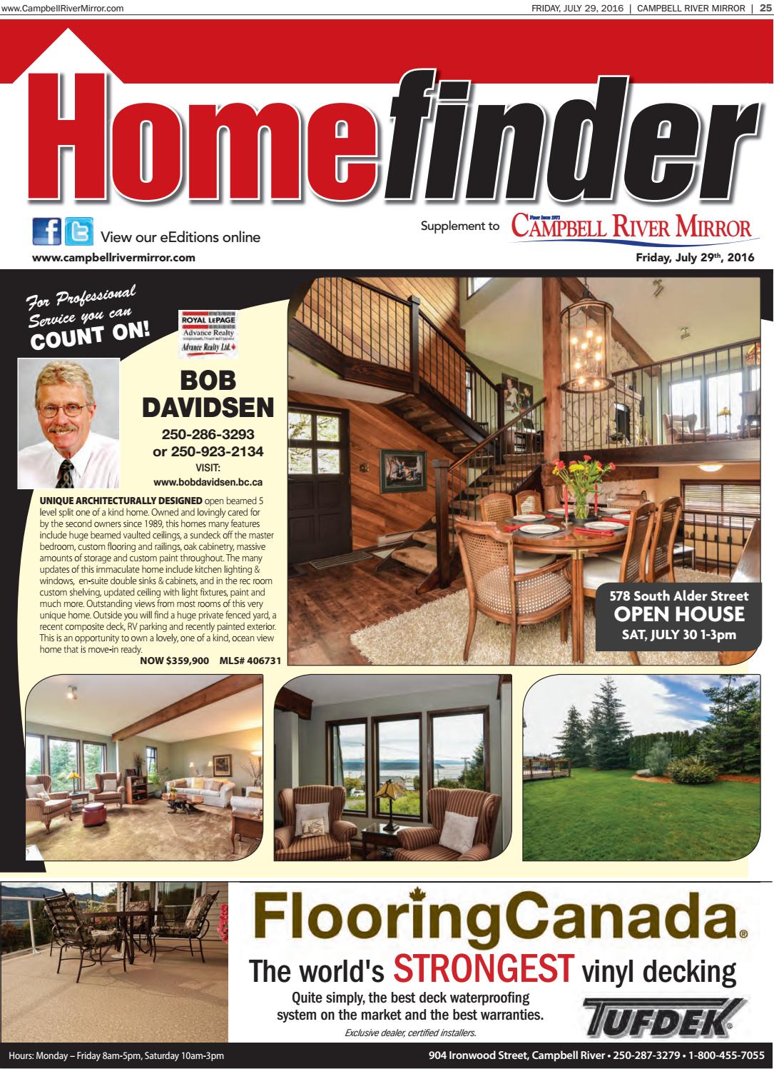 Real Estate Guide - Homefinder - July 29, 2016 by Black Press Media ...