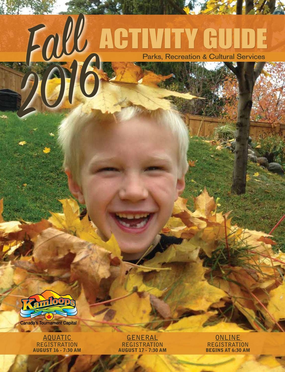 2016 City of Kamloops Fall Activity Guide by KamloopsThisWeek - Issuu