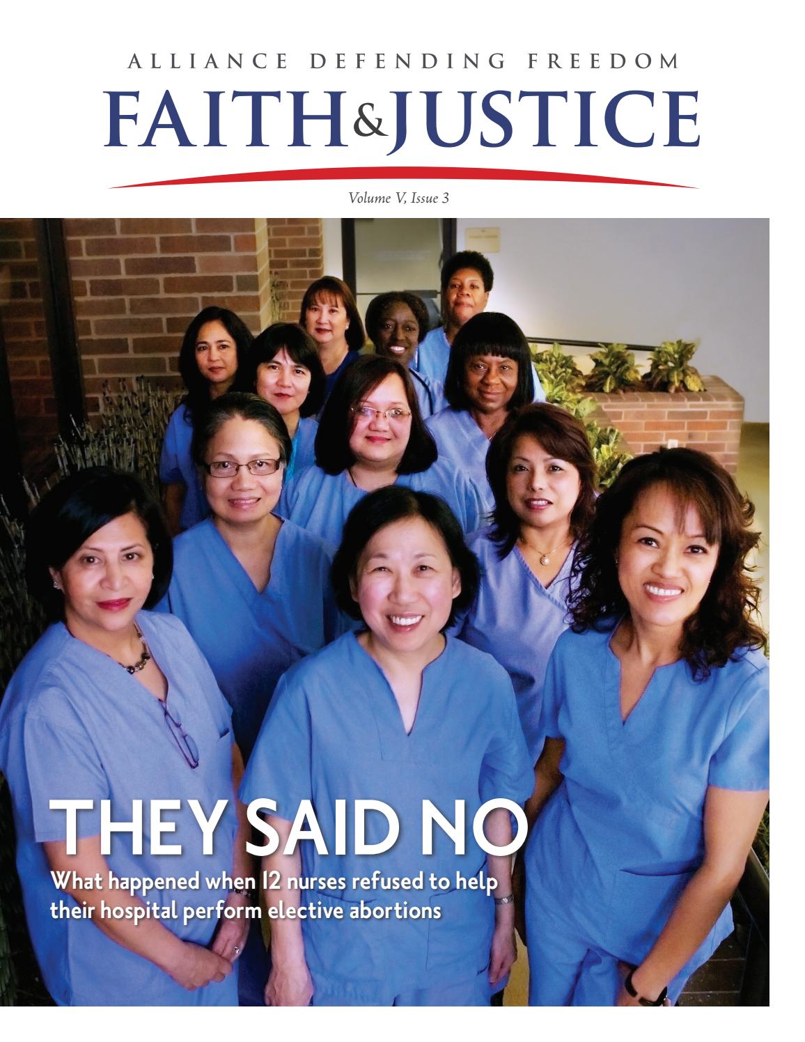 Faith & Justice: They Said No by Faith & Justice - Issuu