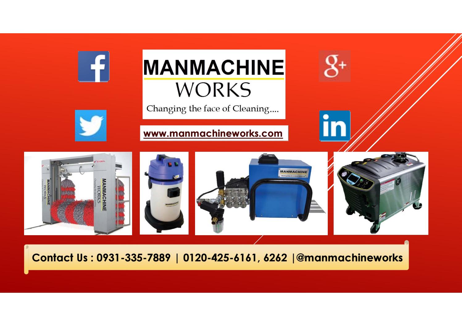 automatic car wash and vacuum cleaner by Manmachine Works - Issuu