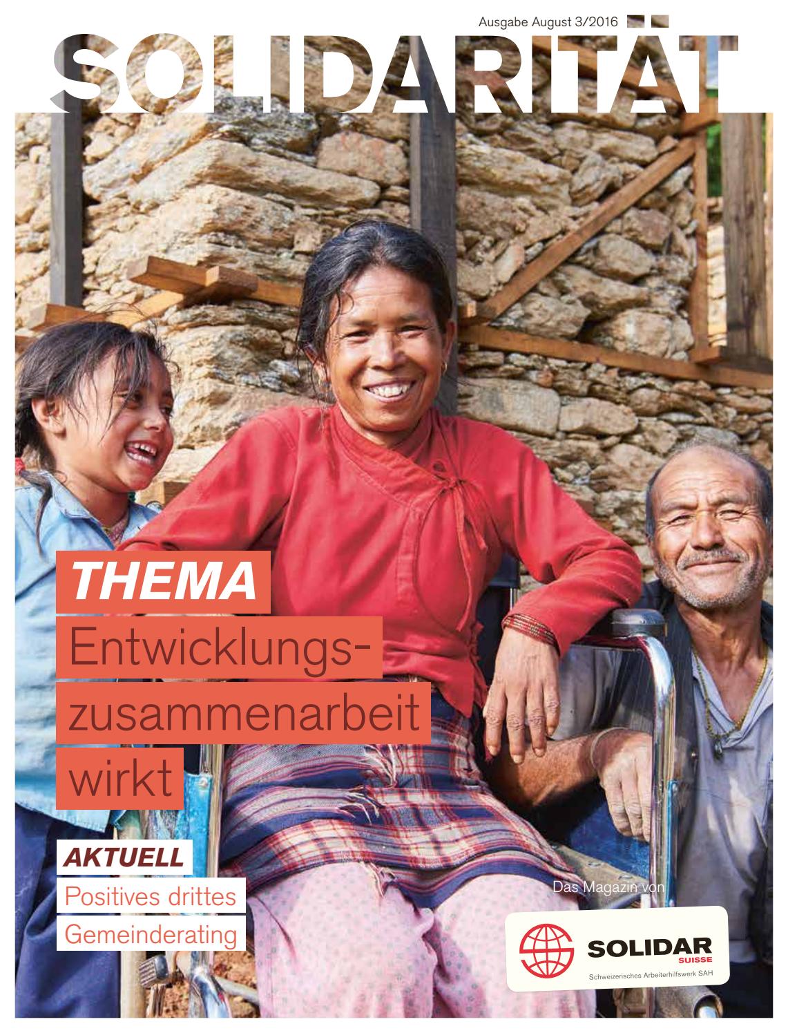 Solidarität 3/2016 by Solidar Suisse - Issuu