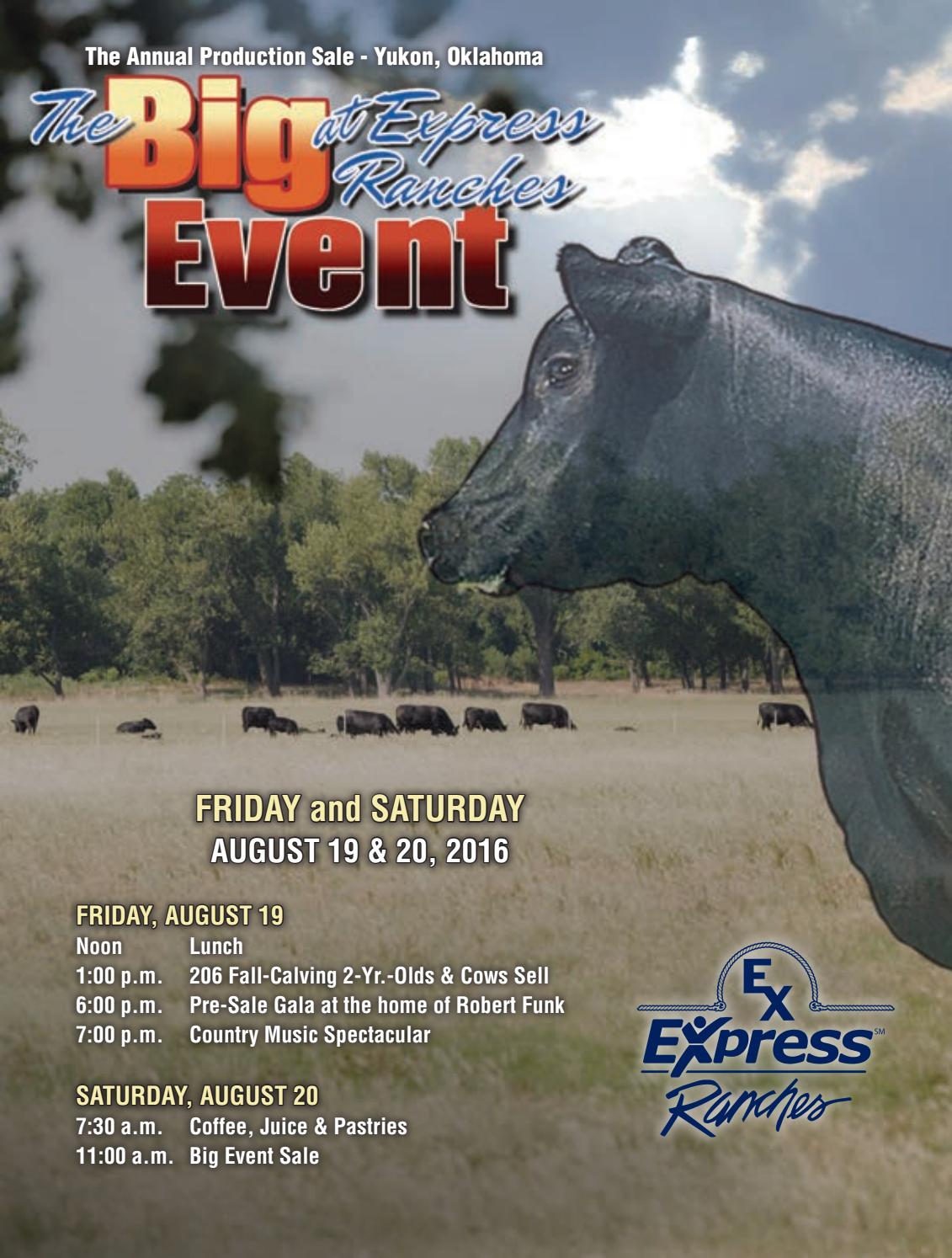 Express Ranches "Big Event" 2016 by Bohrson Marketing Services Ltd. - Issuu