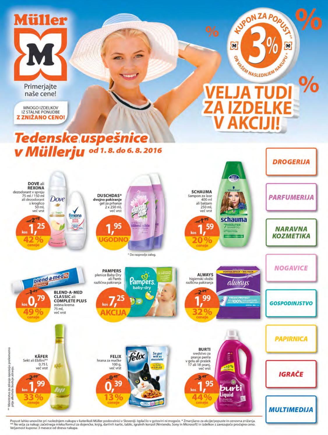 Muller katalog drogerija by Vsikatalogi.si - Issuu