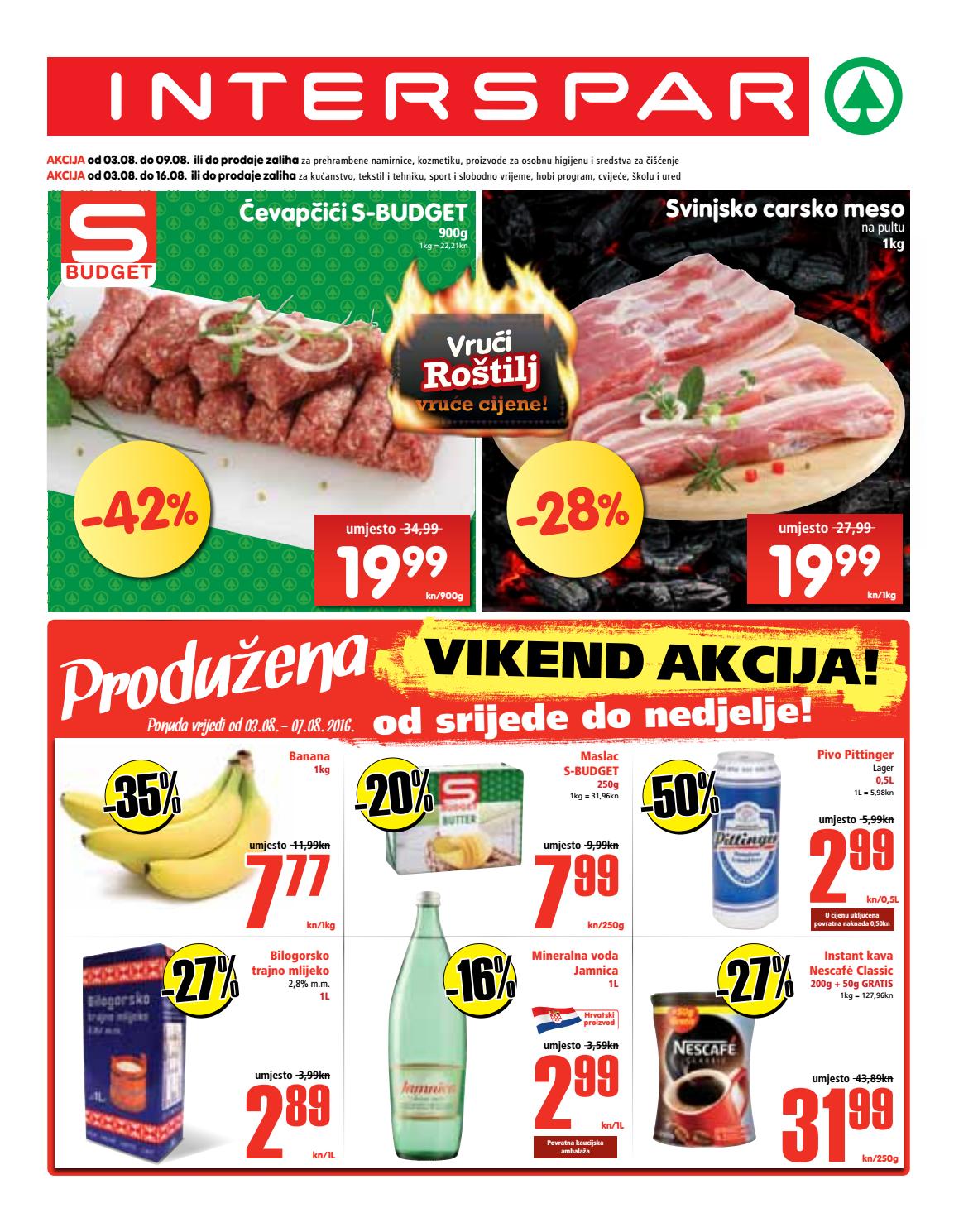 Interspar katalog od 03.-16.08.2016. by Catalog.hr - Issuu