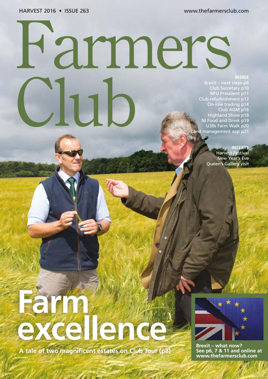 Farmers Club Journal Harvest Issue 2016 by The Farmers Club - Issuu