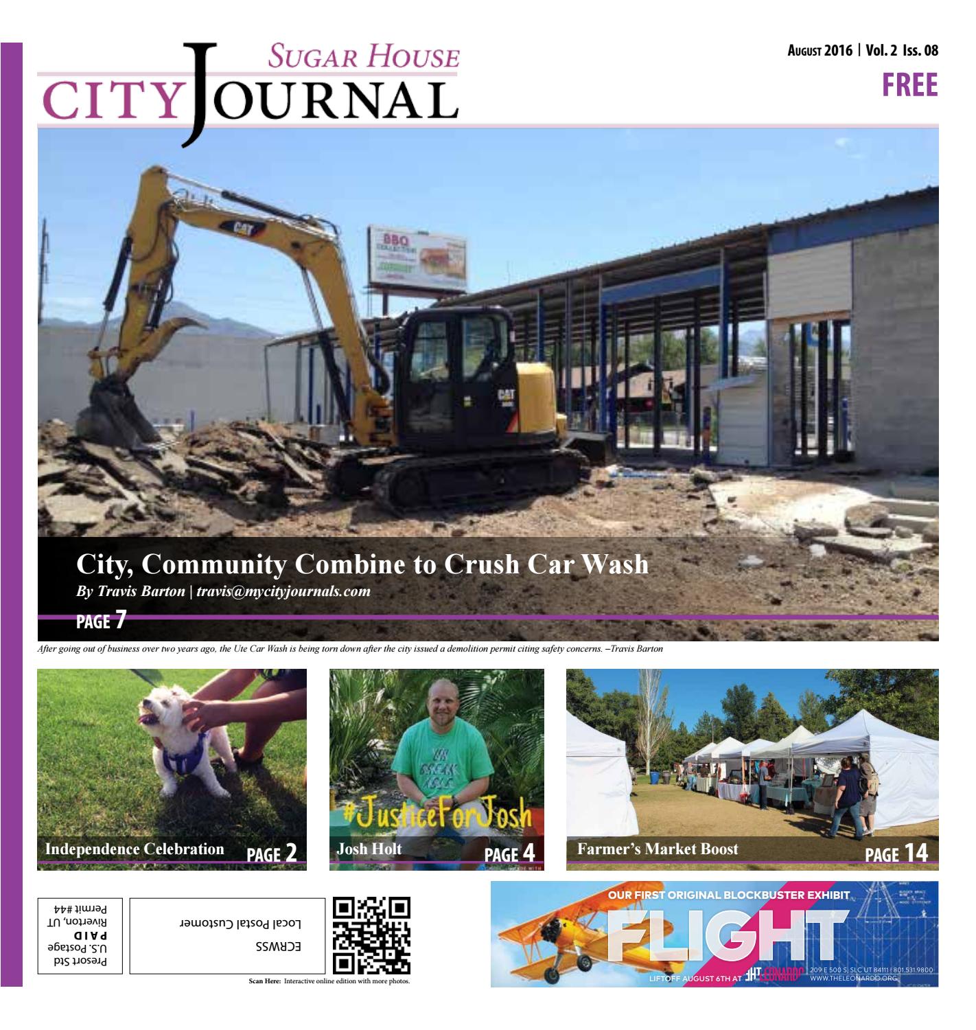 Sugar House August 2016 by The City Journals - Issuu