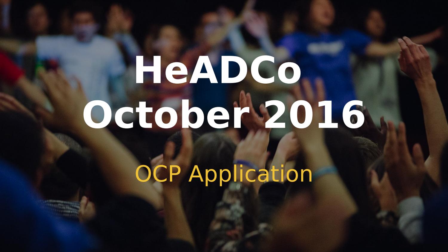 HeADCo 2016-OCP Application by AIESEC in Greece - Issuu