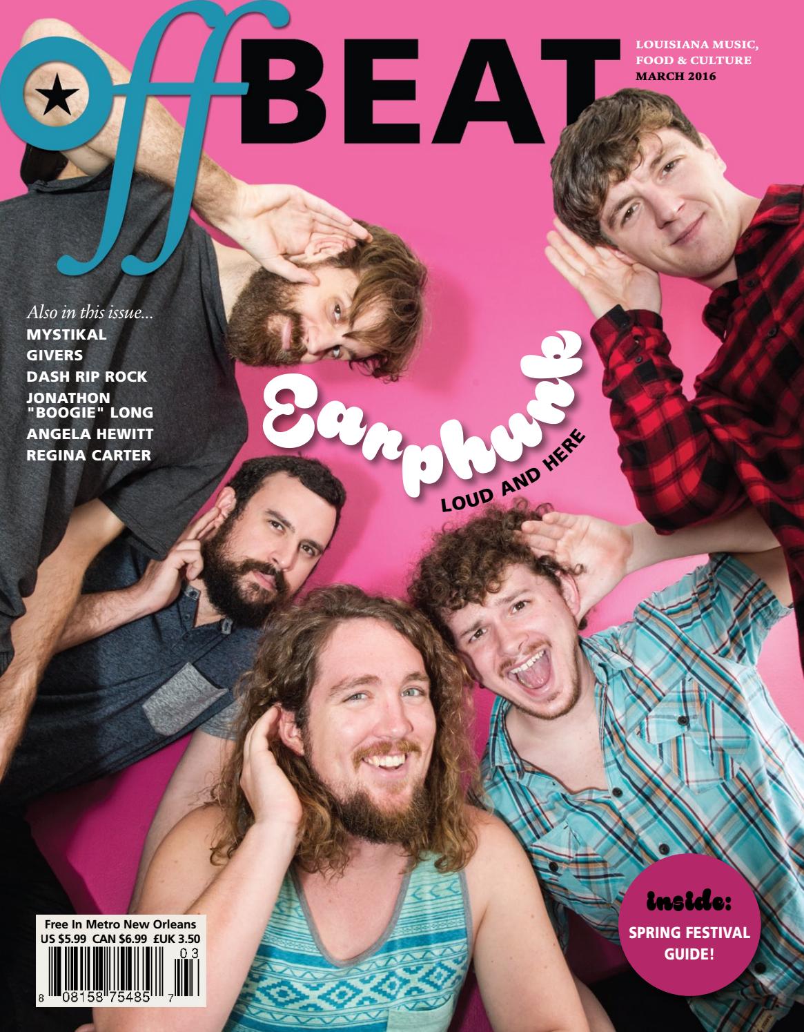 OffBeat Magazine March 2016 by OffBeat Magazine - Issuu