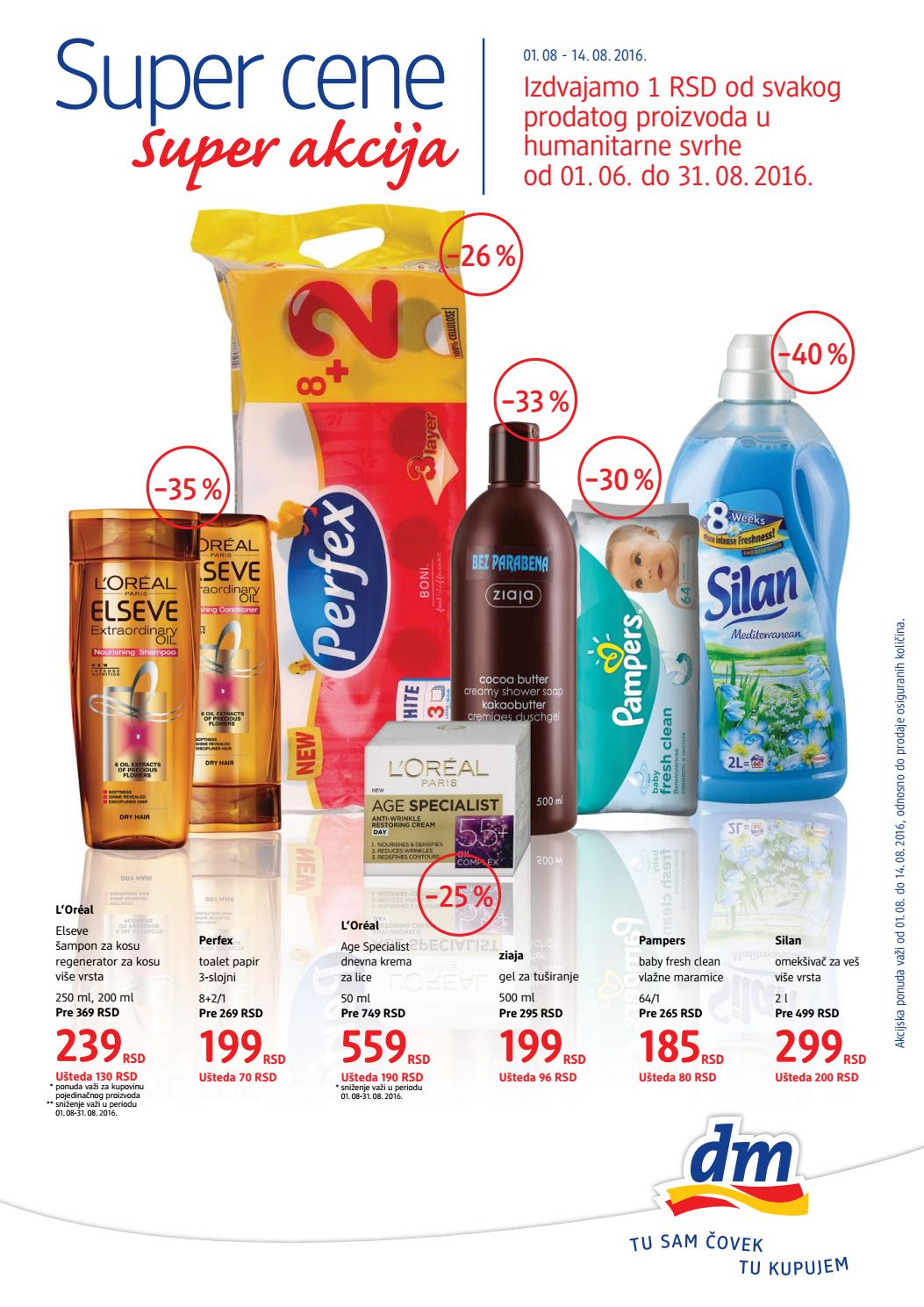 Dm srbija super cene od 01 14 08 2016 by Catalog.rs - Issuu