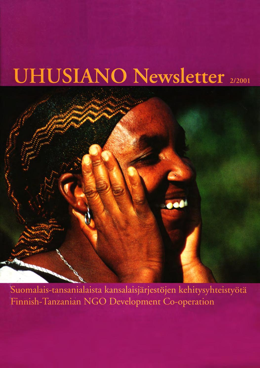 Uhusiano-tiedote 2/2001 by |ˈpʌblɪʃɪŋ | - Issuu