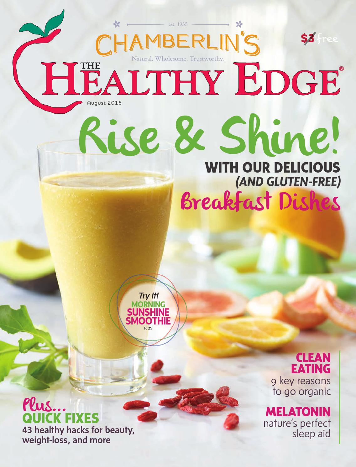 Chamberlin's Healthy Edge August 2016 by HFAI - Issuu