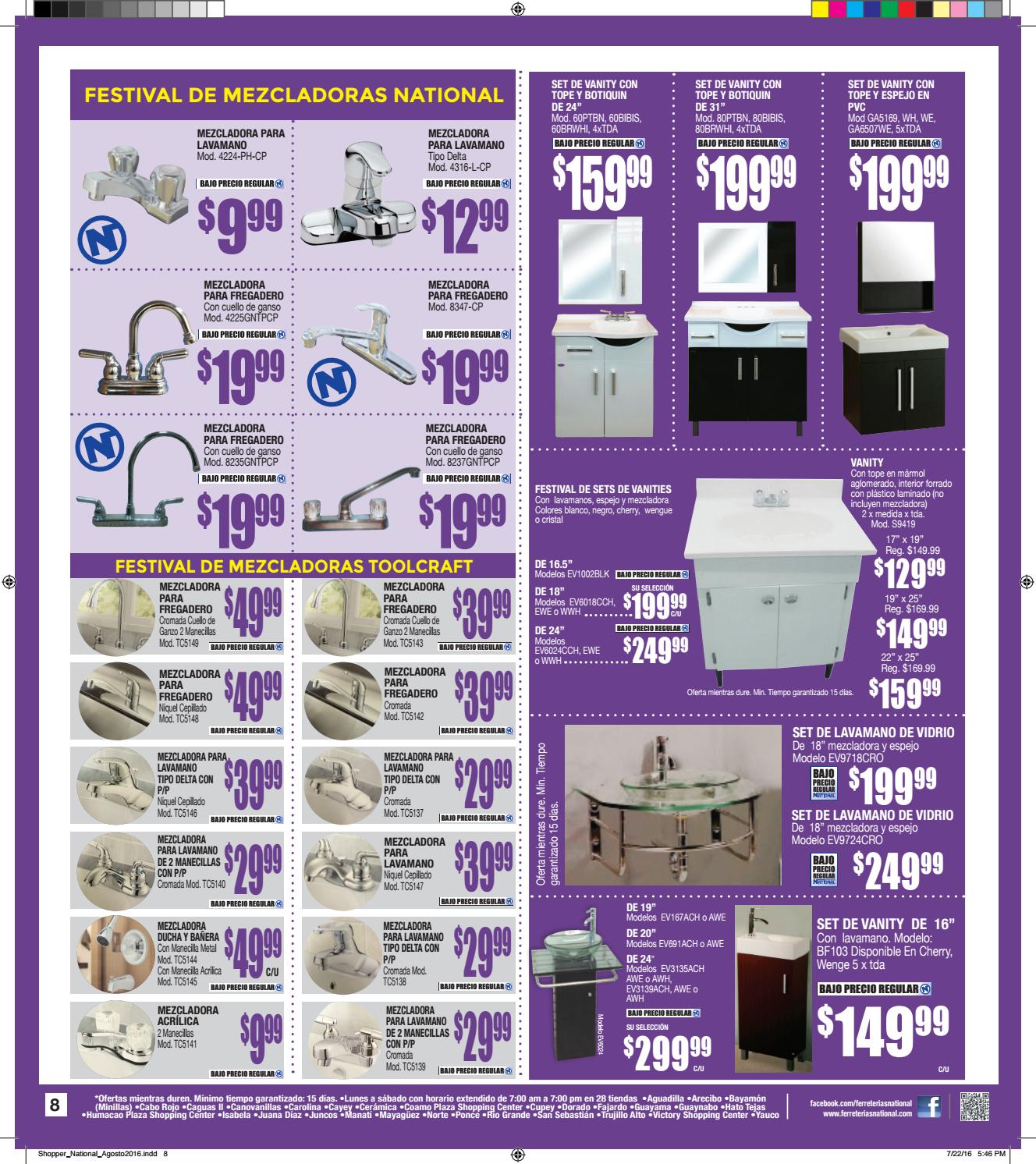 SHOPPER NATIONAL del 2 al 31 de Agosto by El Vocero de Puerto Rico - Issuu