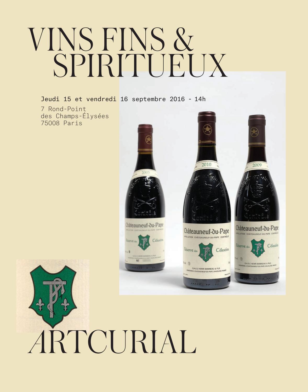 Vins fins & Spiritueux by Artcurial - Issuu