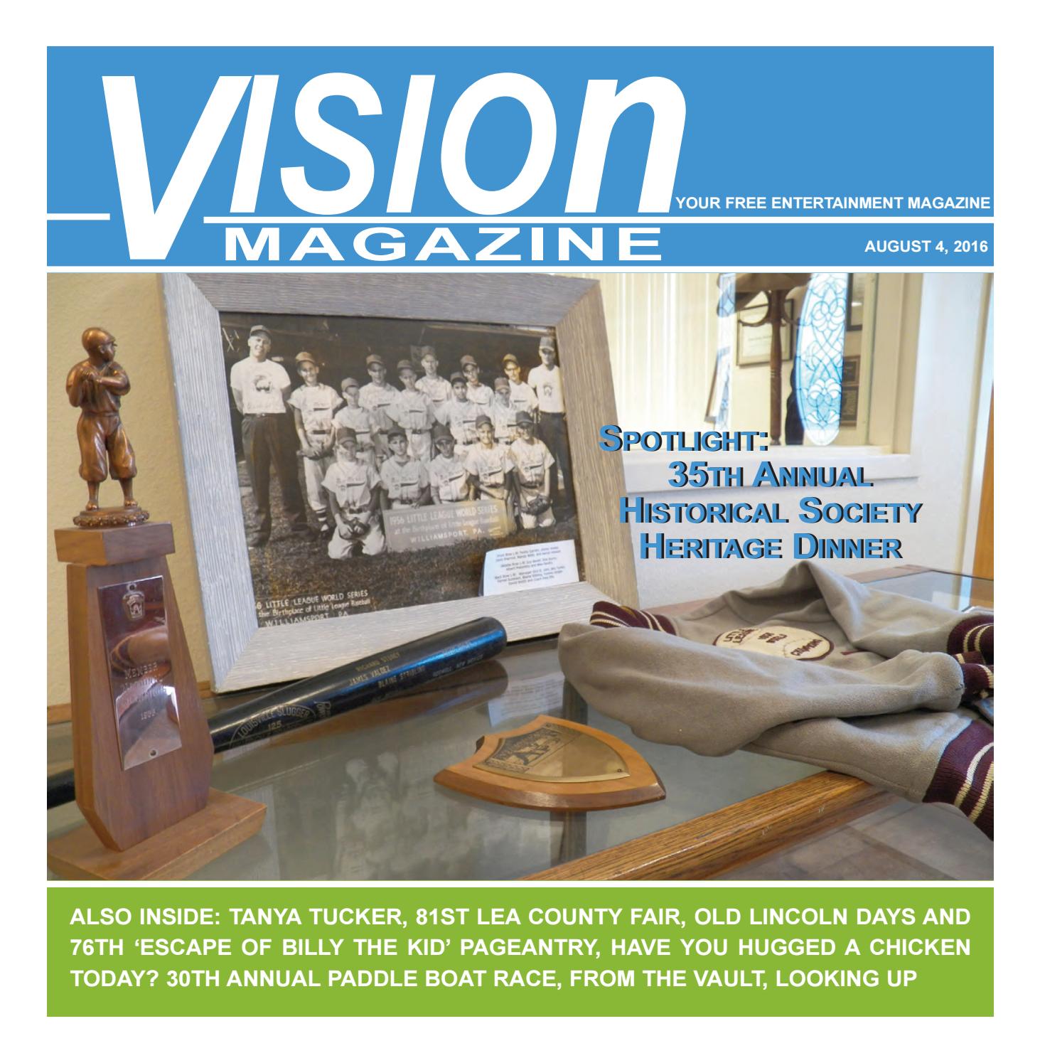 Vision Magazine August 4, 2016 by Roswell Daily Record - Issuu