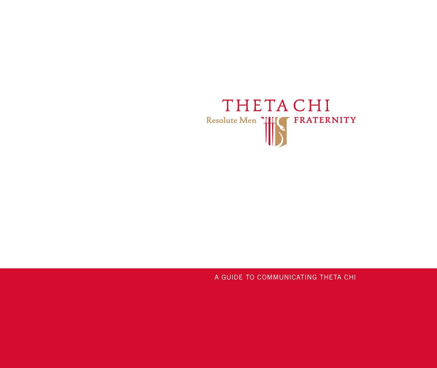 Theta Chi Visual Style Guide by Theta Chi Fraternity - Issuu
