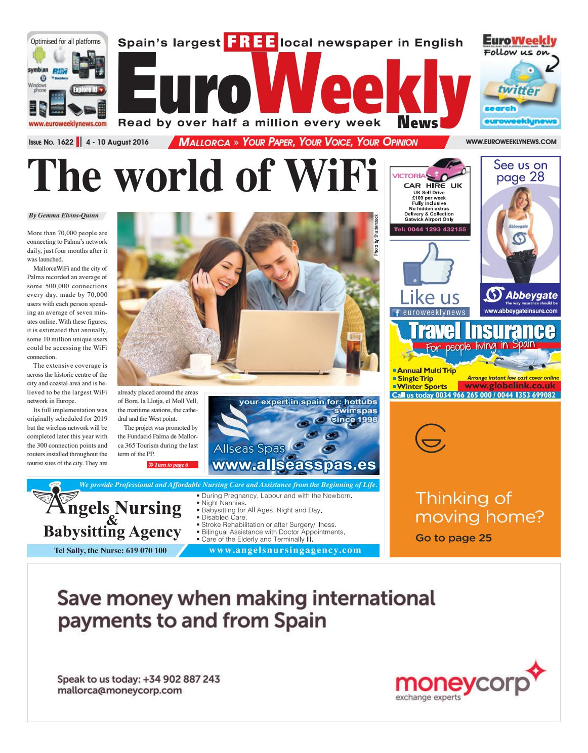 Euro Weekly News - Mallorca 4 - 10 August 2016 Issue 1622 by Euro ...