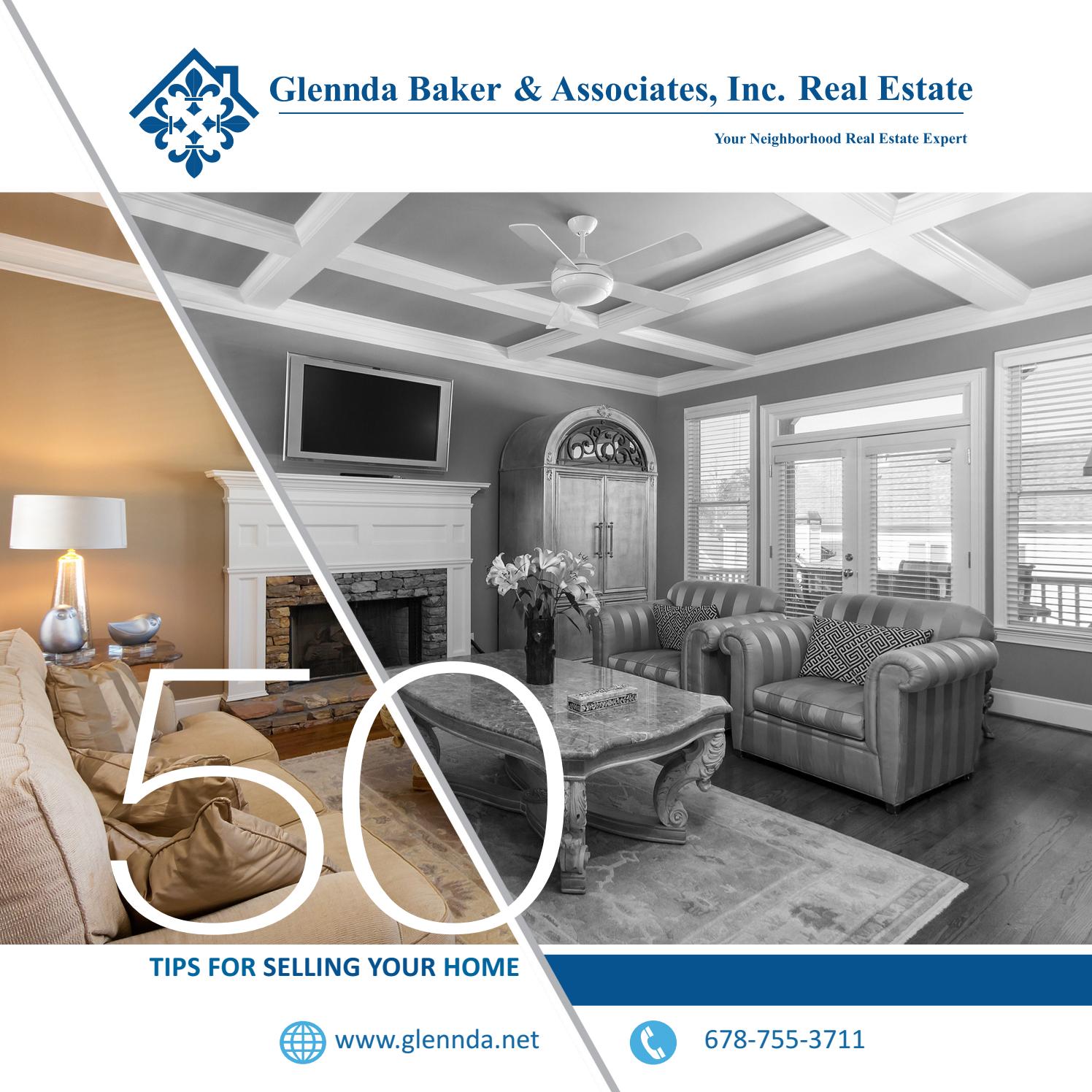 Glennda Baker's 50 Tips! by Berkshire Hathaway HomeServices Georgia ...