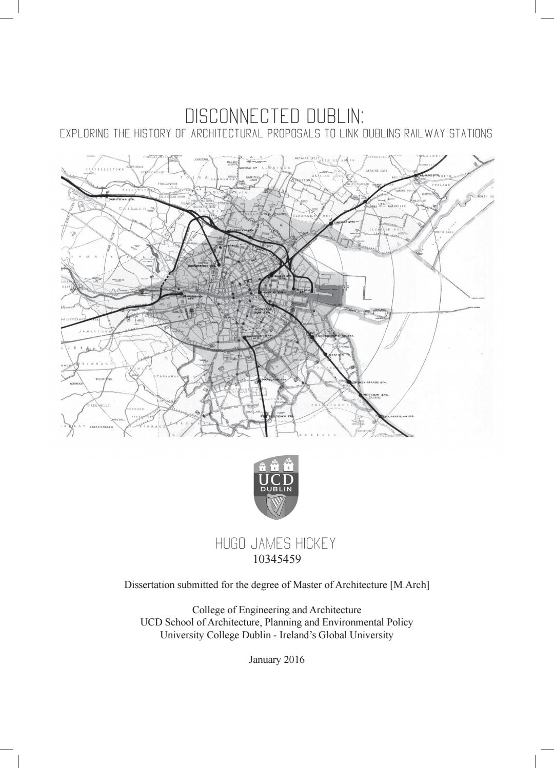 Disconnected Dublin (DISSERTATION) by Hugo James Hickey - Issuu