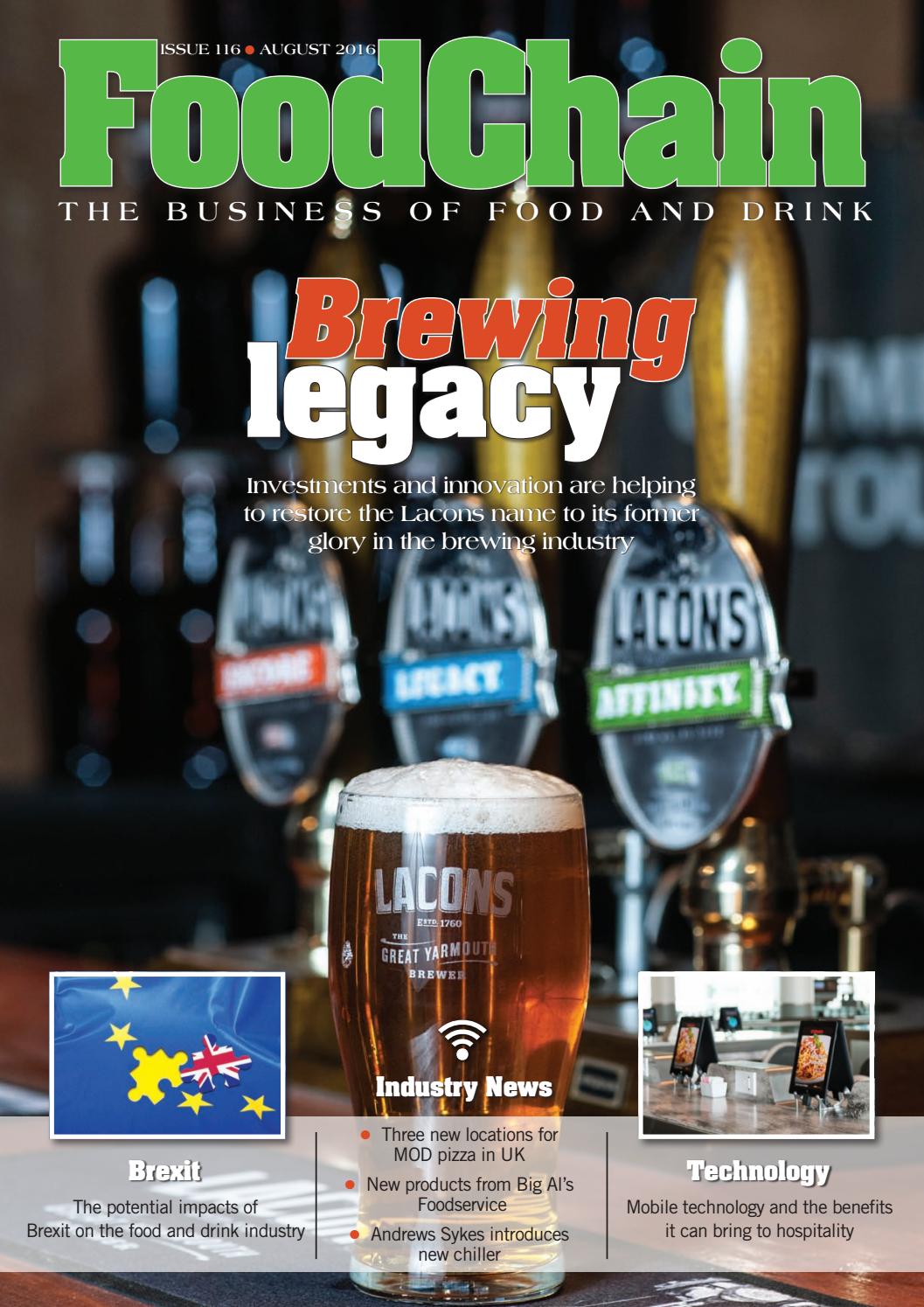 FoodChain Issue 116 August 2016 by Finelight Media Group - Issuu