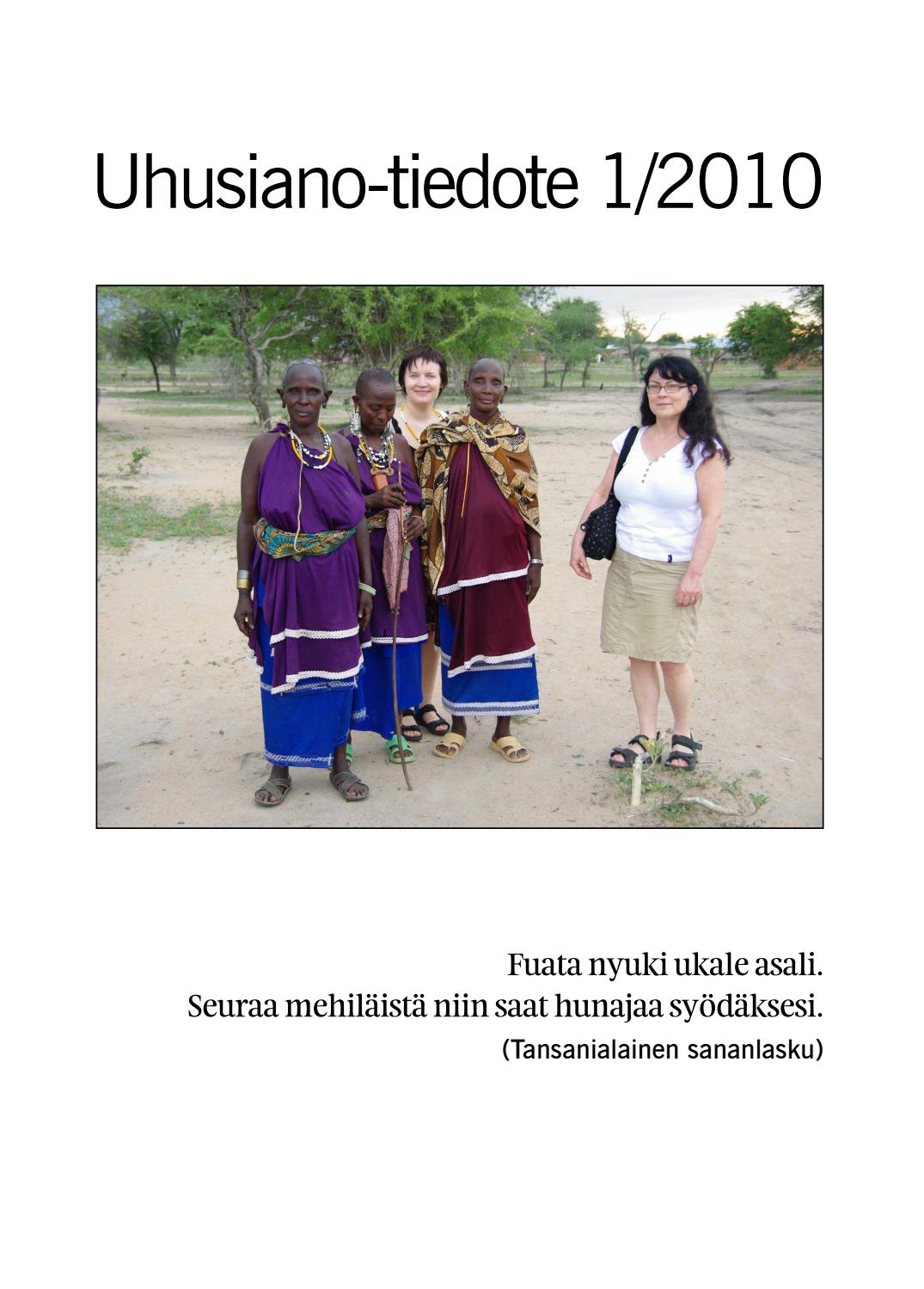 Uhusiano-tiedote 1/2010 by |ˈpʌblɪʃɪŋ | - Issuu