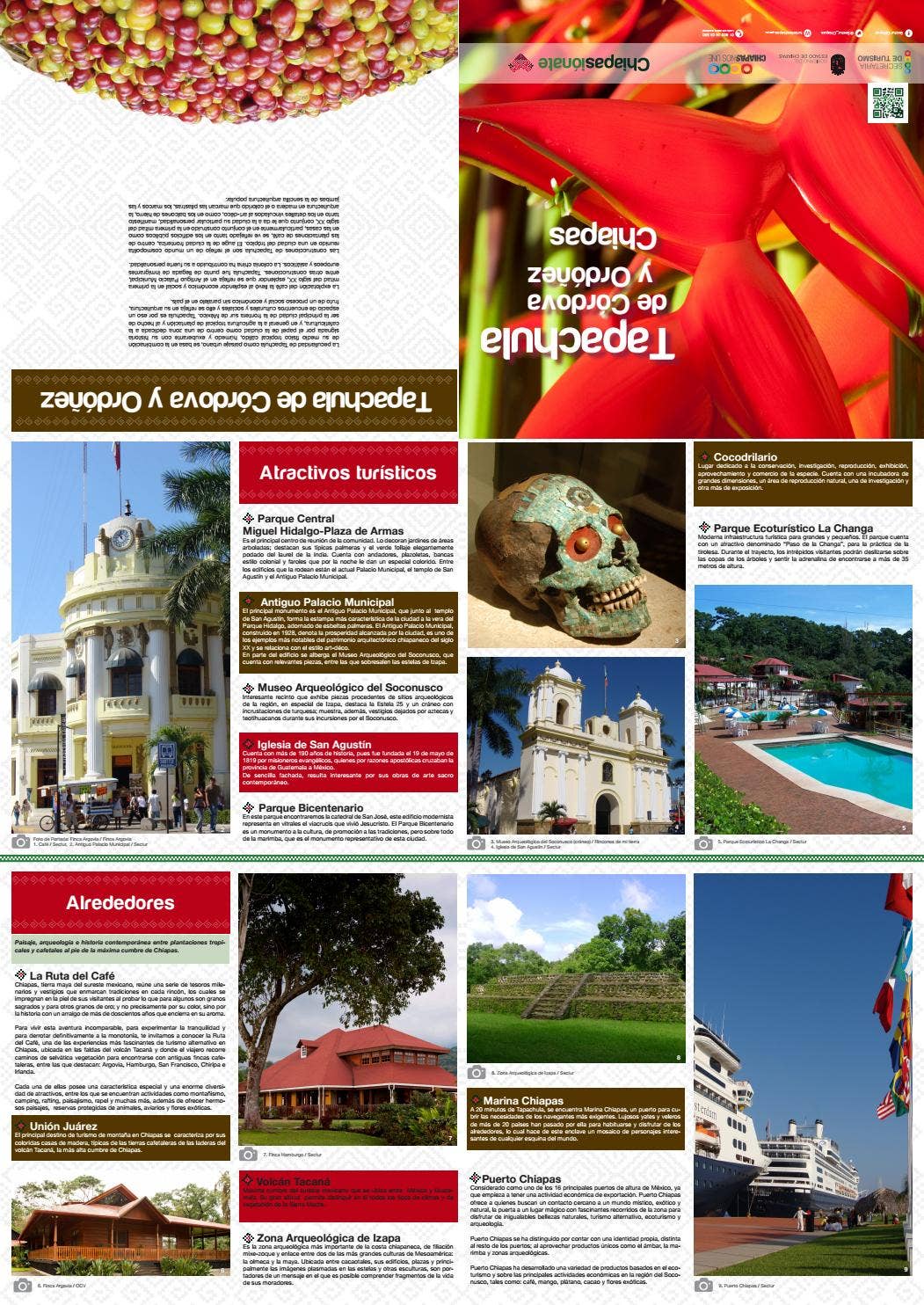 Mapa Urbano Tapachula by Secretaría de Turismo, Gobierno del Estado de ...