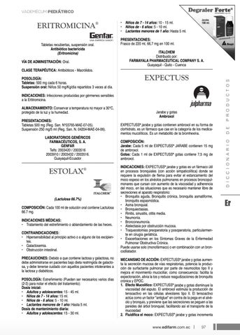 Vademécum Pediátrico Edifarm 2016 by Edifarm & Cía. - Issuu