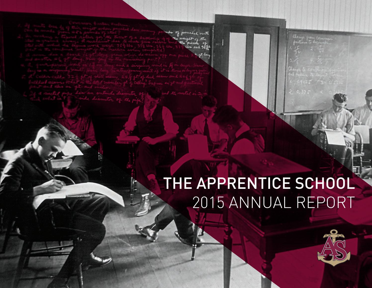 The Apprentice School 2015 Annual Report by Newport News Shipbuilding - Issuu