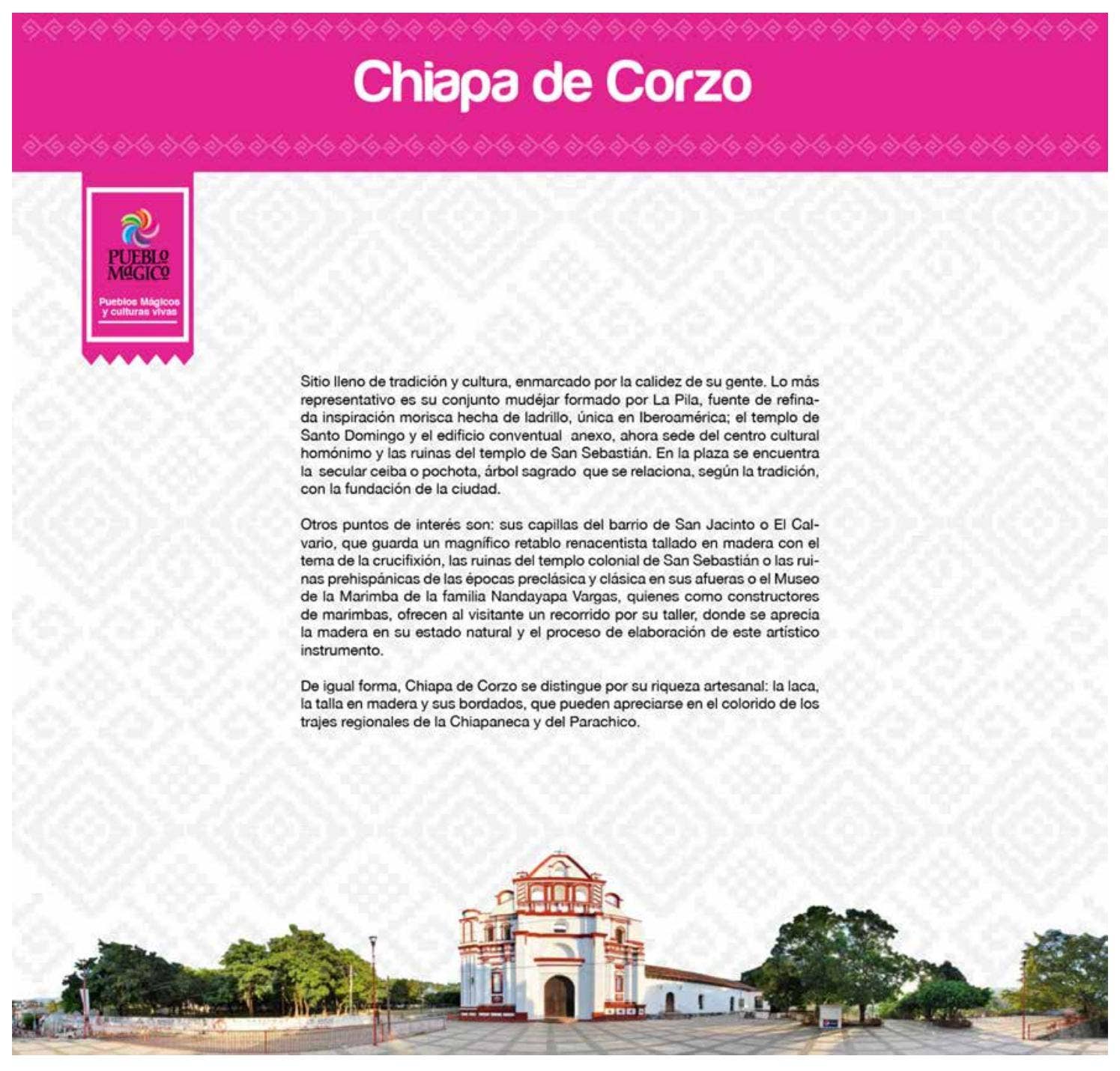 Mapa Urbano de Chiapa de Corzo by Secretaría de Turismo, Gobierno del Estado de Chiapas - Issuu