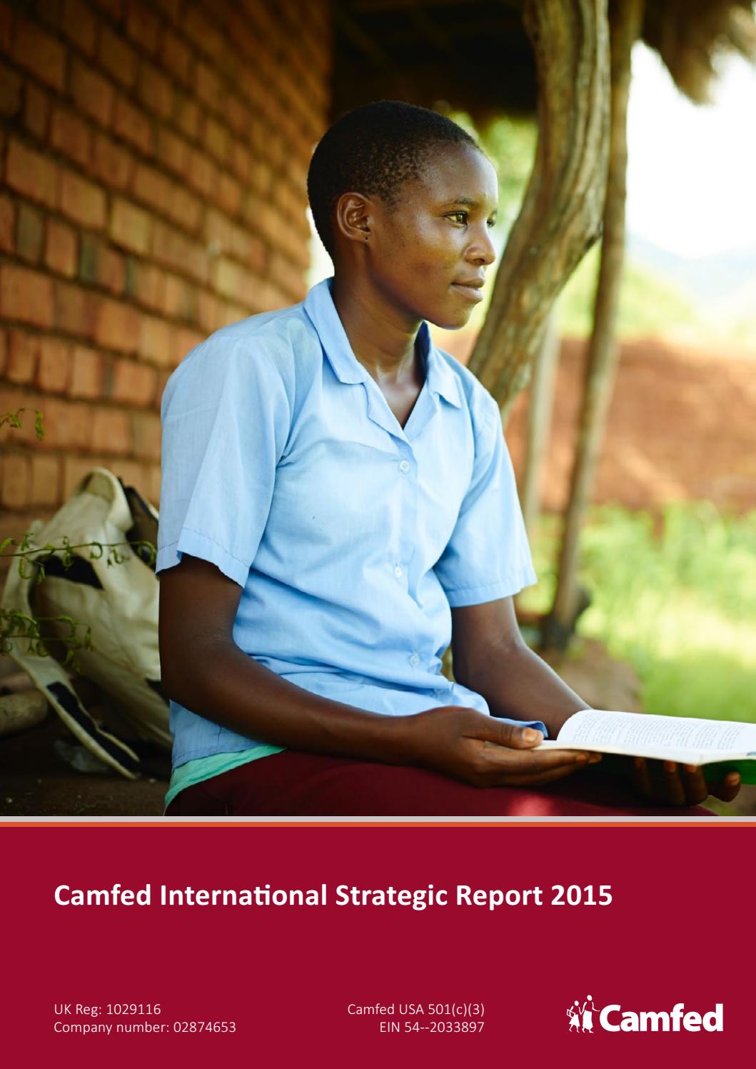 Camfed strategic report 2015 by CAMFED - Issuu
