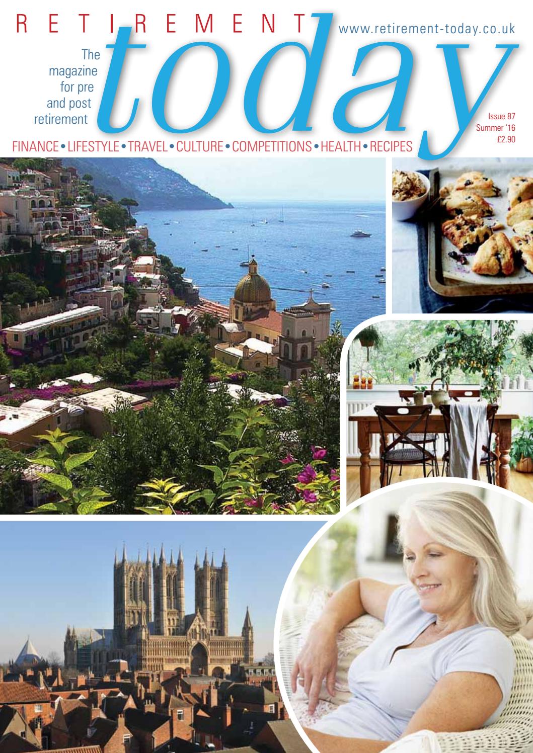 Retirement today summer 2016 by Amra Media Solutions - Issuu