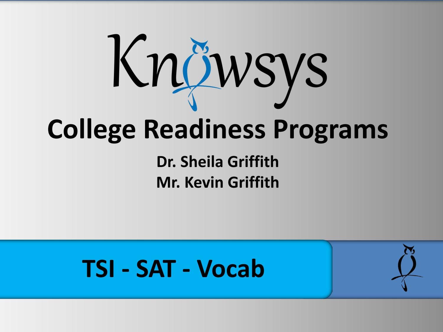 2016-2017 Knowsys Programs Overview Presentation by Knowsys Educational ...