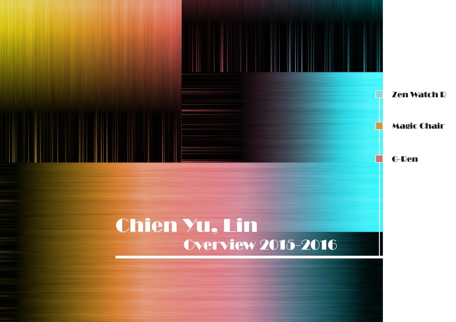 Chien Yu, Lin Overview 2015-2016 by Chien-Yu Lin - Issuu
