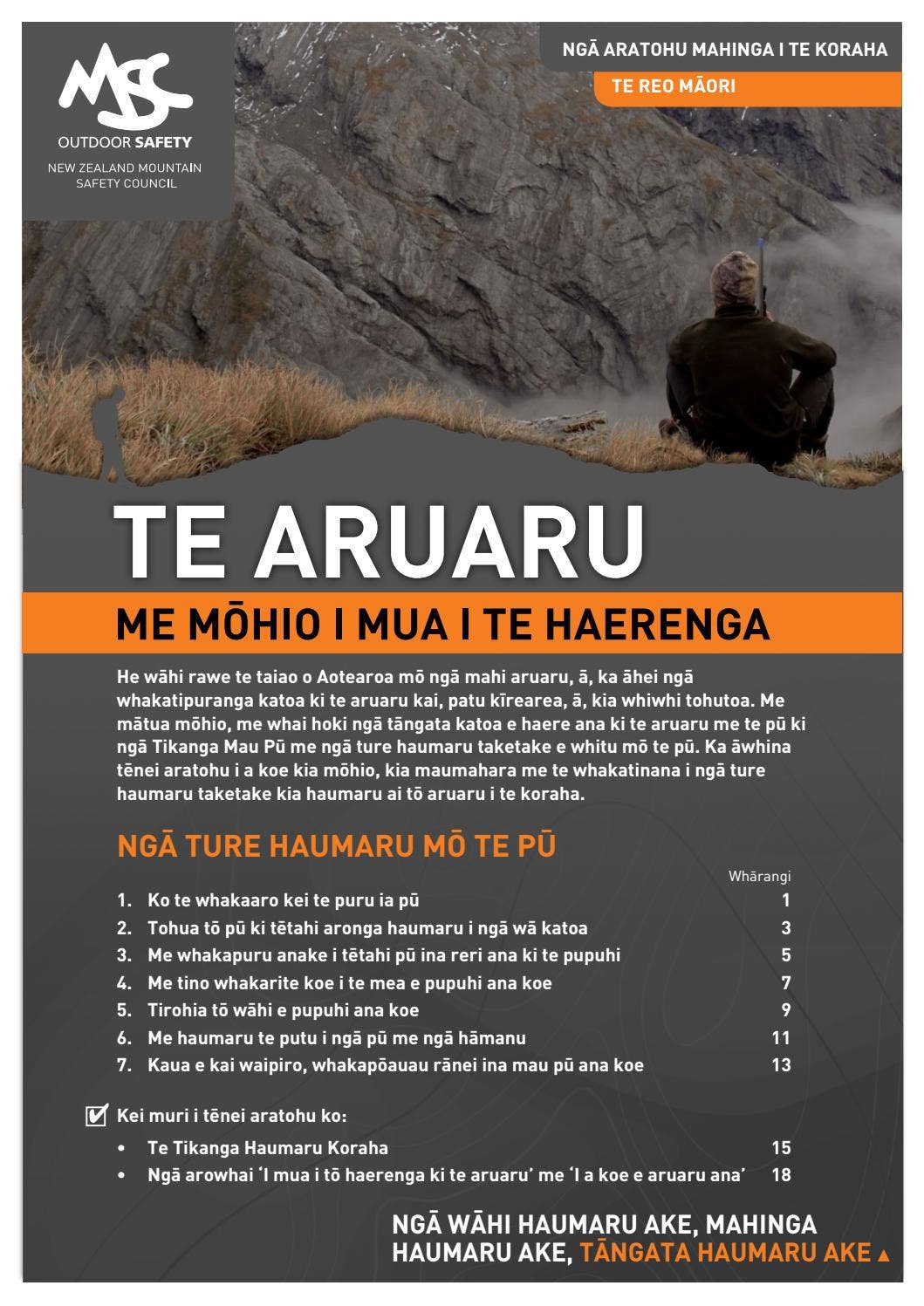 Hunting activity guide - Te Reo Māori by New Zealand Mountain Safety ...