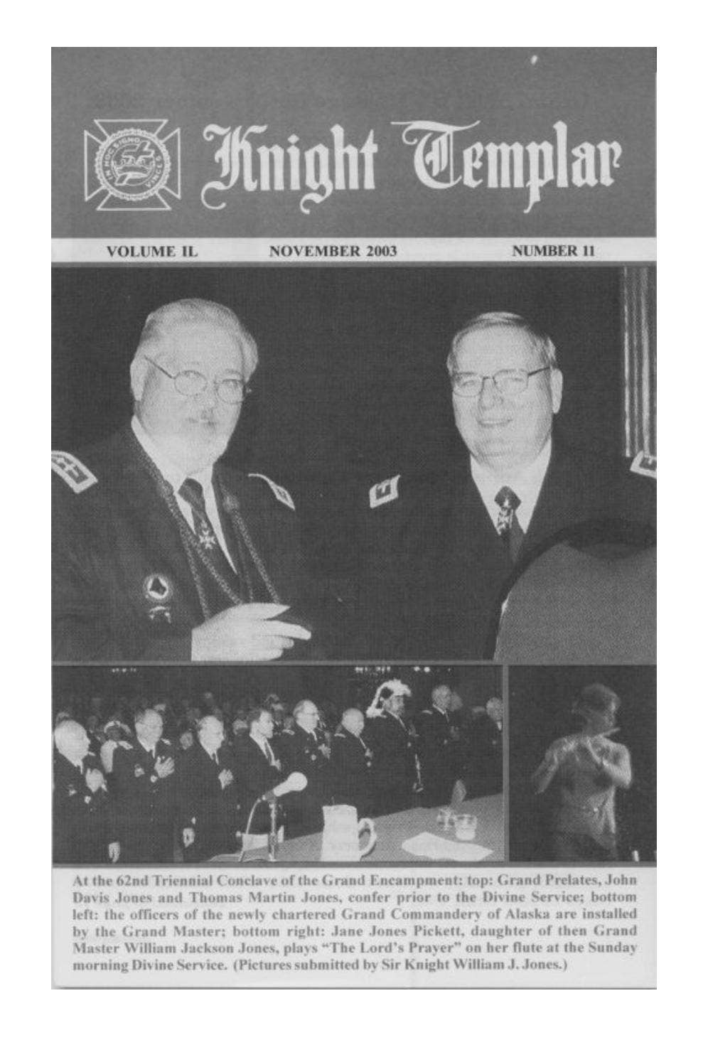 November 2003 Edition by knightstemplar - Issuu
