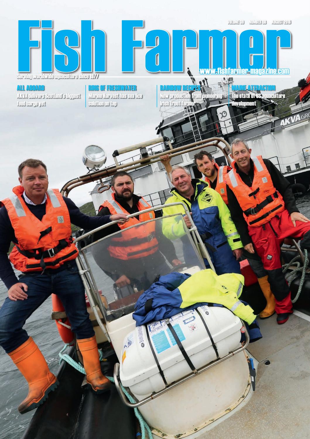 Fish Farmer Magazine August 2016 by Fish Farmer Magazine - Issuu