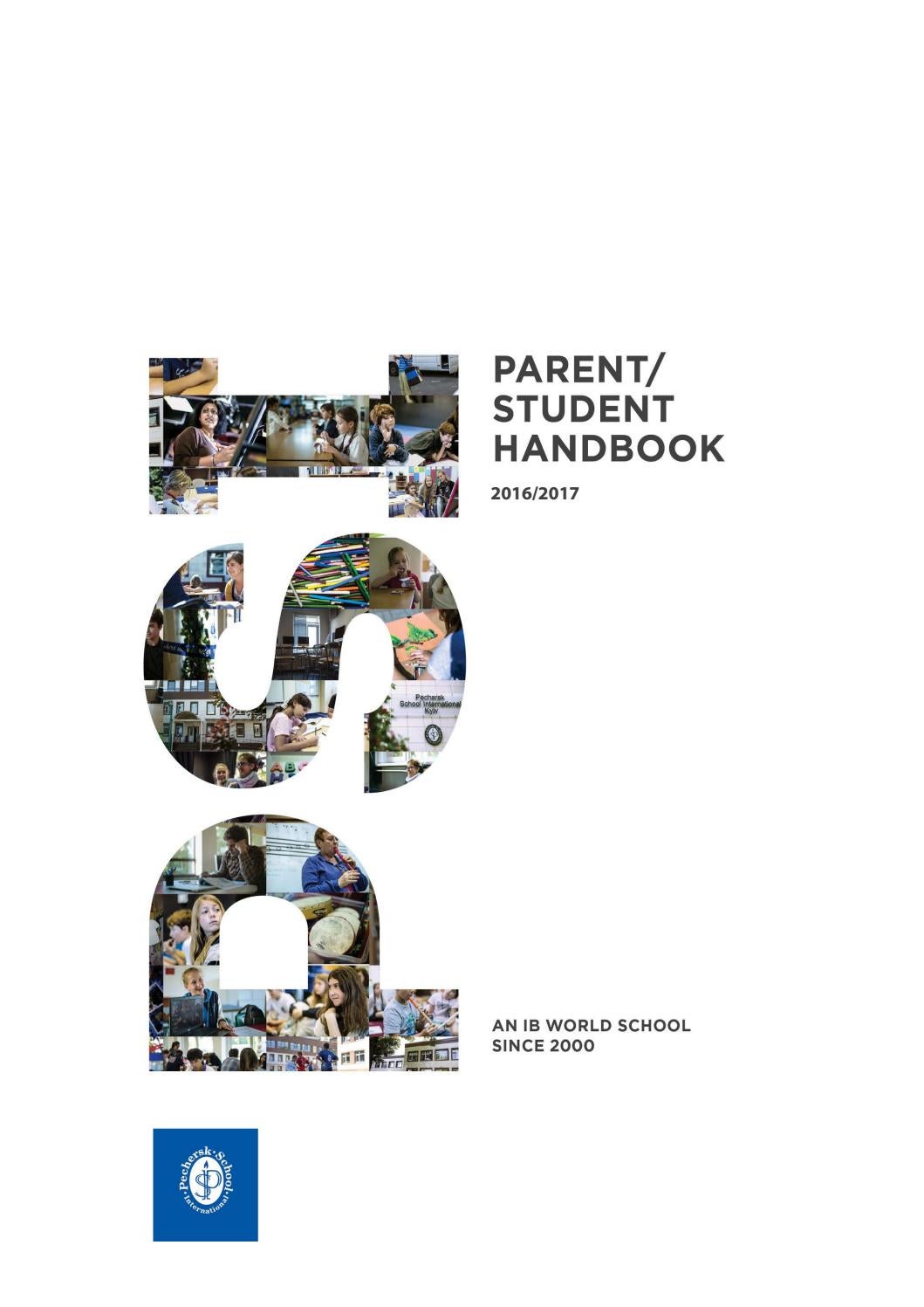 Parent Student Handbook 2016 / 2017 by Pechersk School International ...