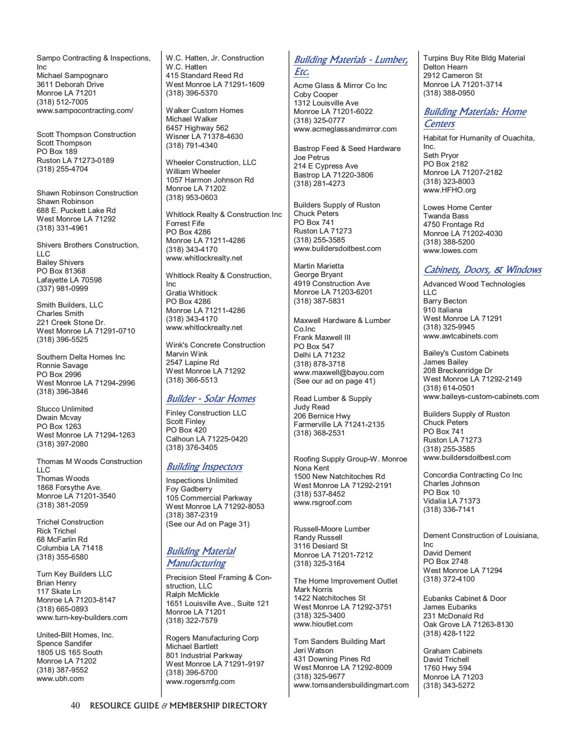 Membership Directory & Resource guide by Digital Publisher - Issuu