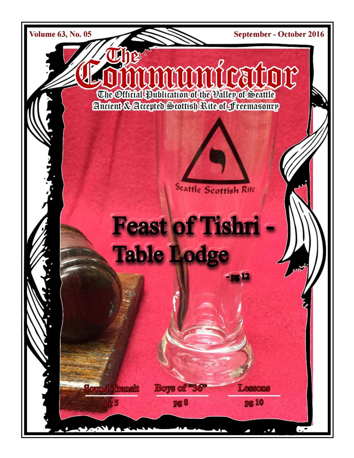 The Communicator September/October 2016 by Seattle Scottish Rite - Issuu