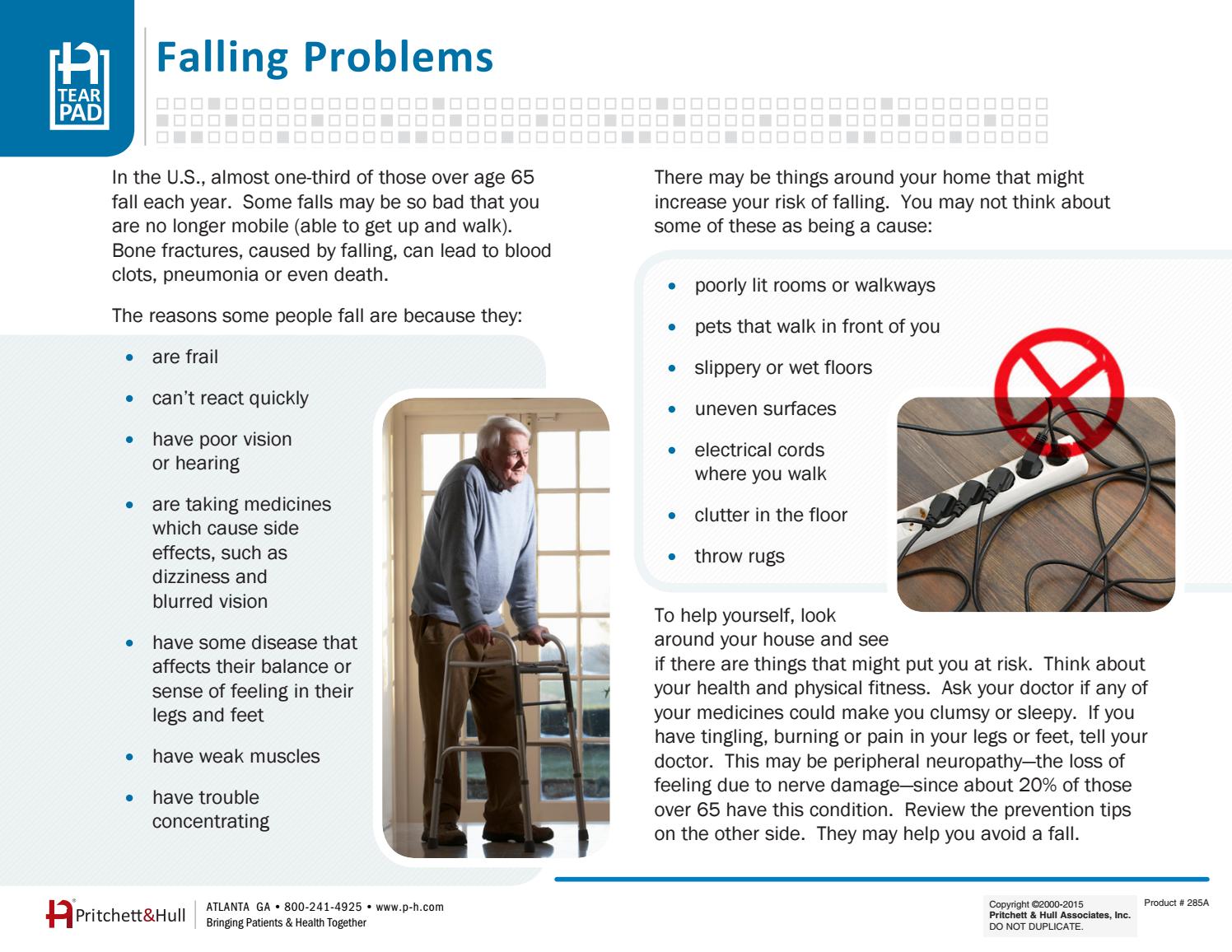 Falling Prevention Tearsheet by Pritchett & Hull Associates, Inc. - Issuu