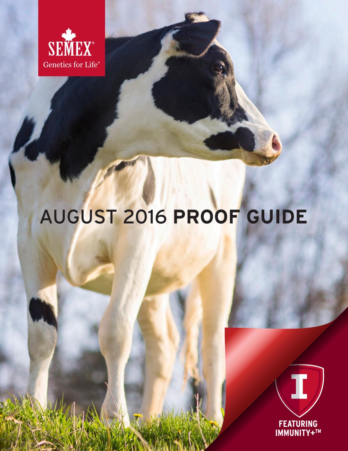 August 2016 Semex USA Proof Guide by Semex - Issuu
