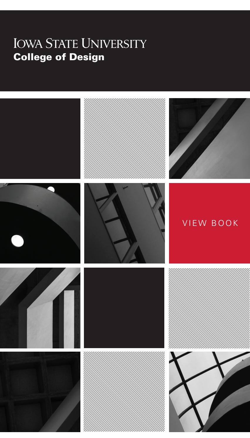 College of Design Viewbook 2016 by College of Design Iowa State ...