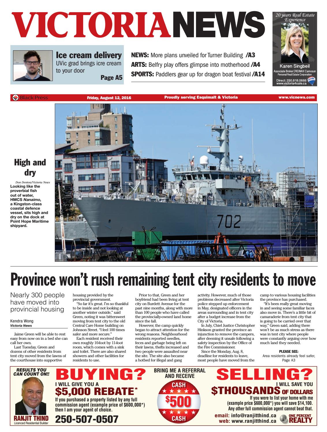 Victoria News/In Motion, August 12, 2016 by Black Press Media Group - Issuu