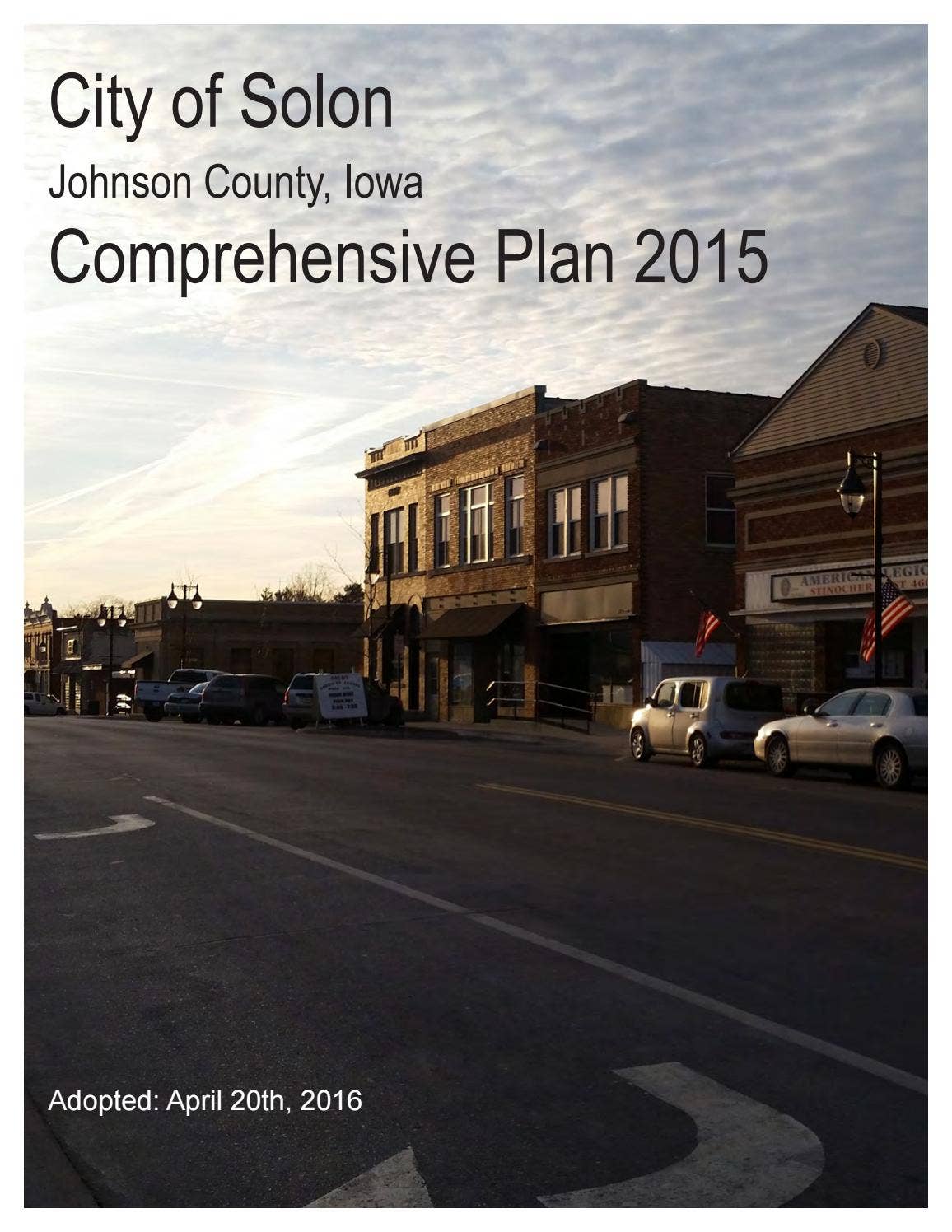 City of Solon Comprehensive Plan 2015 by MSA Professional Services - Issuu