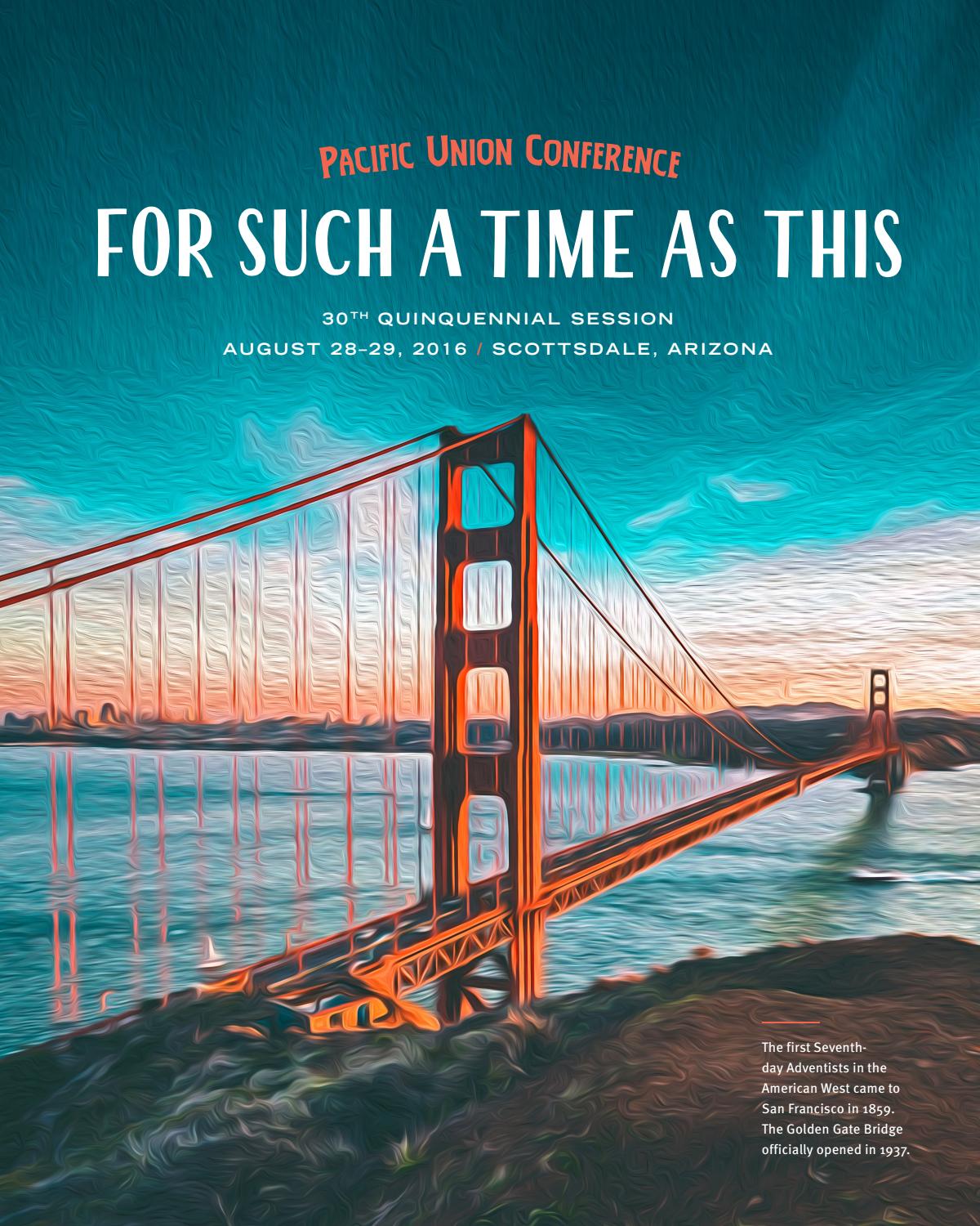 2016 Pacific Union Constituency Report by Pacific Union Conference of ...