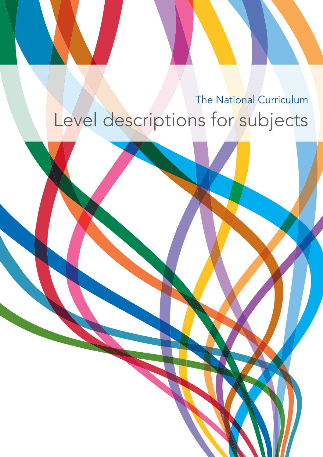 English National Curriculum Level Descriptions By Seoul Foreign