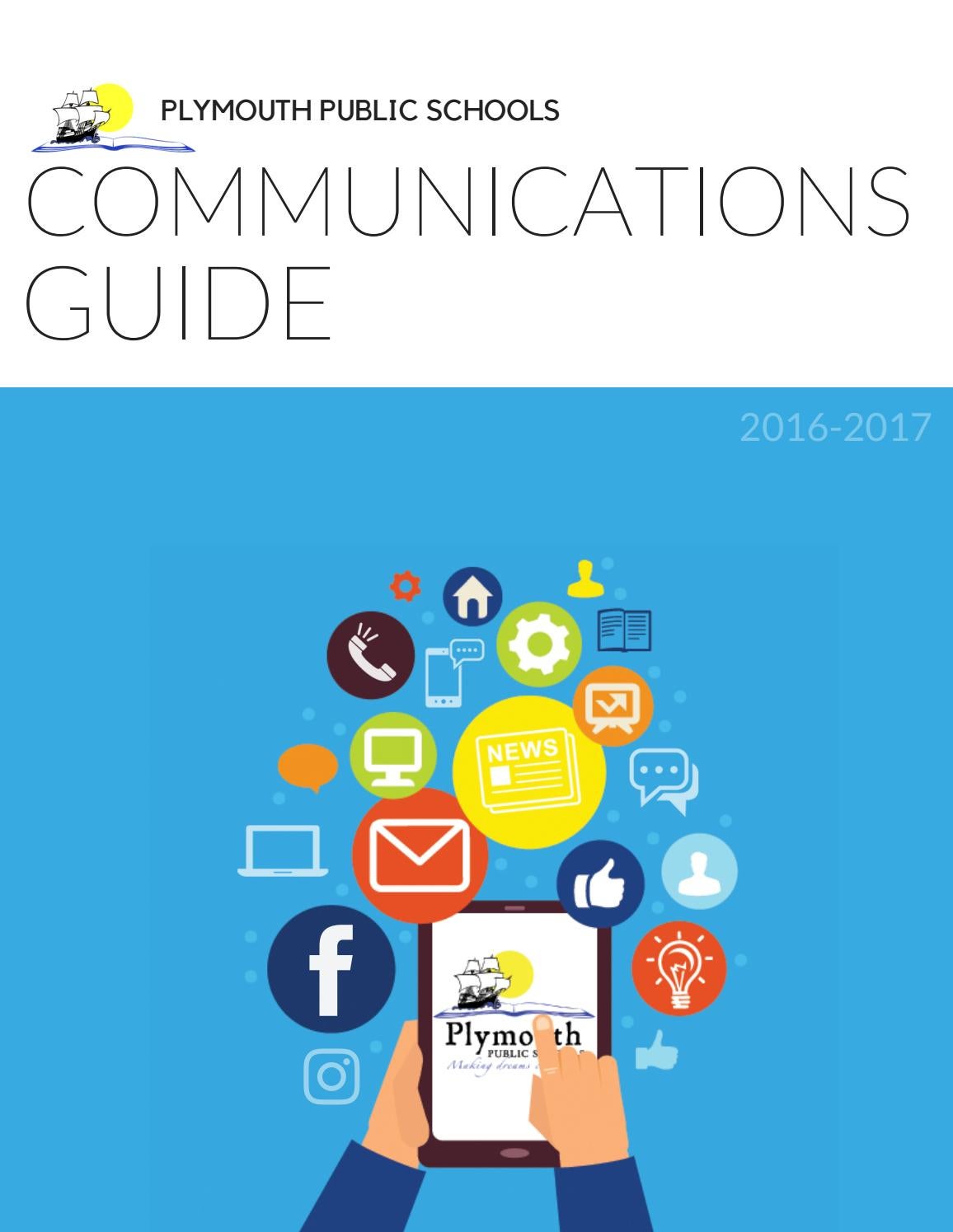 PPS Communications Guide by Plymouth Public Schools - Issuu