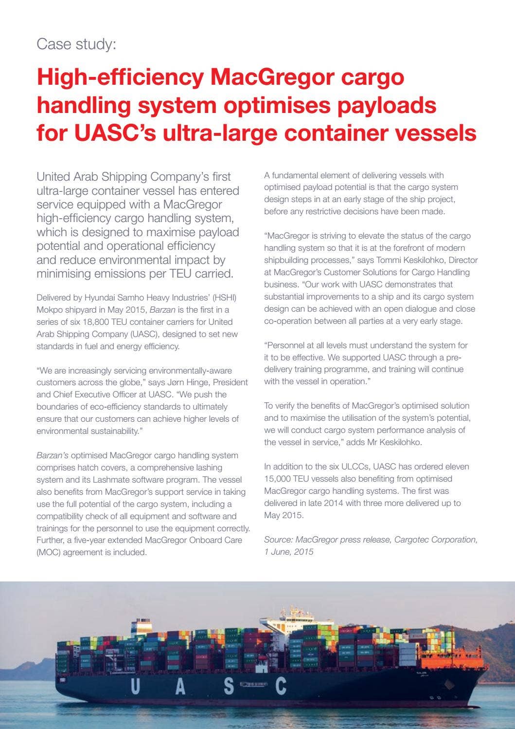 Cargo Handling Book 2016 by Cargotec - Issuu