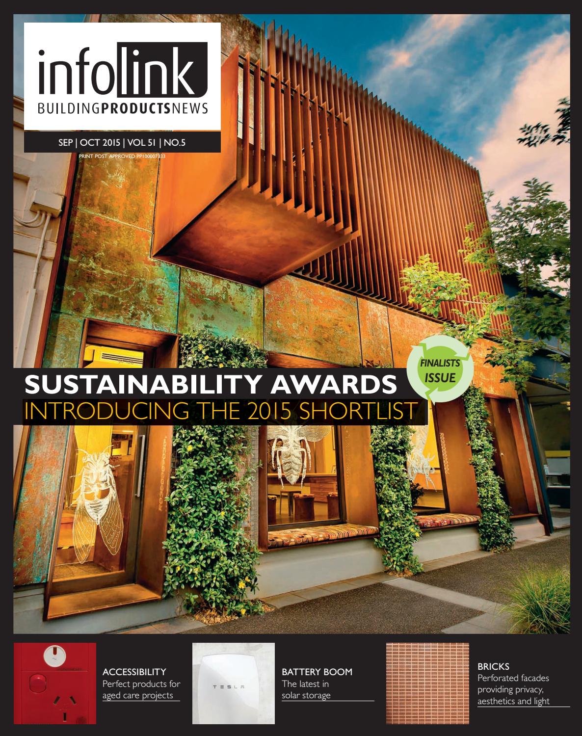 infolink Building Products News, Sept/Oct 2015 issue by Indesign Media ...